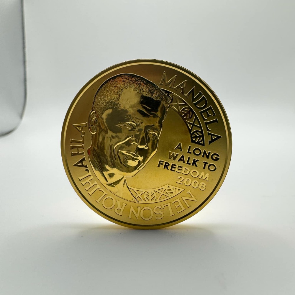 Pre-owned Royal Mint 2oz Mandela Coin & Commemorative Medal Set - Own4Less